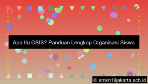 Apa Itu OSIS? Panduan Lengkap Organisasi Siswa